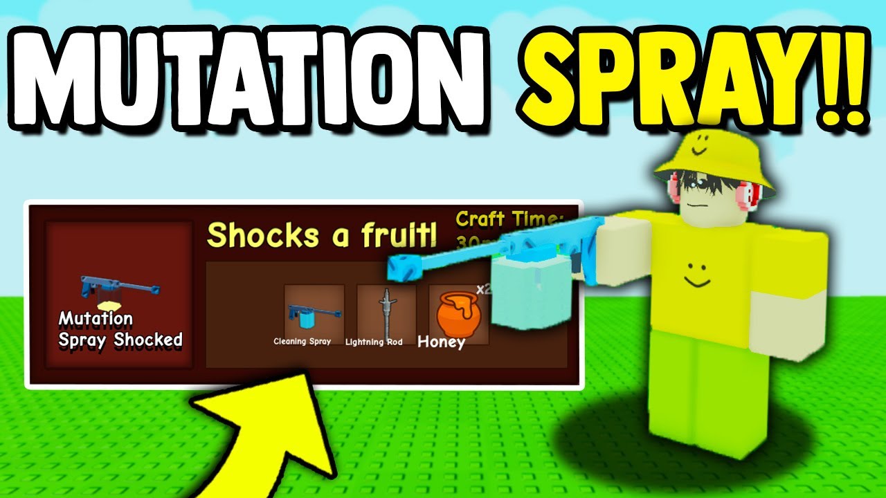 MUTATION SPRAY GUIDE!! | Grow a Garden ROBLOX - YouTube