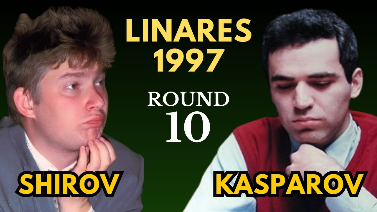 Alexey Shirov vs Garry Kasparov | Linares 1997 | Round 10 - YouTube