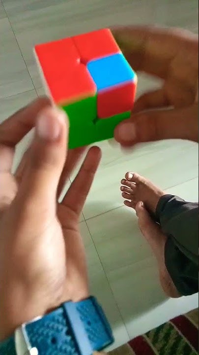 new trick to solve 2 by 2 cube # last three boxes # please subscribe - YouTube