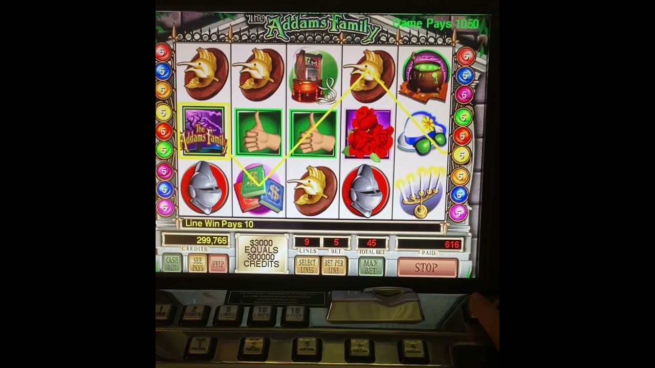 Addams Family Slot Machine #2 - YouTube
