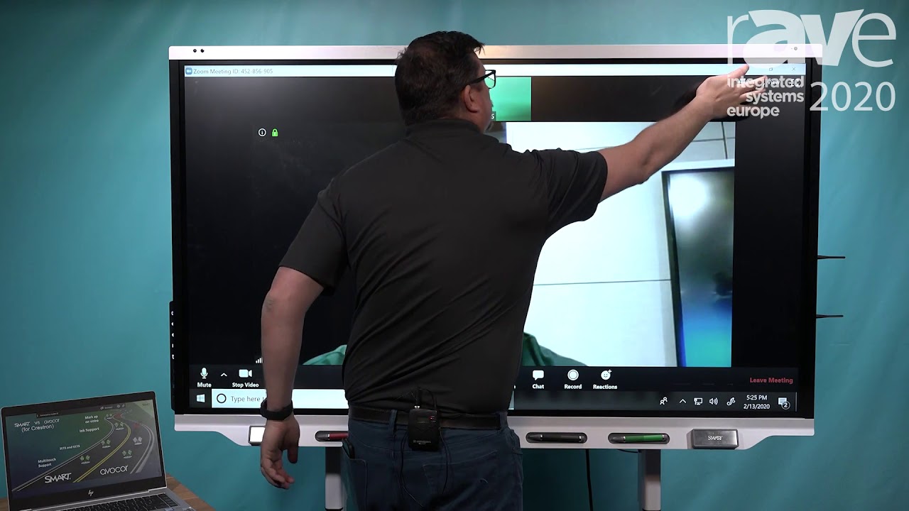 ISE 2020: SMART Technologies Demos SMART TeamWorks Using Zoom, Allows ...