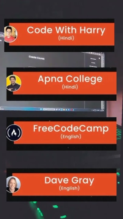 Start your coding journey with these YouTube channel 🙂 #youtubeshorts #computerscience # ...