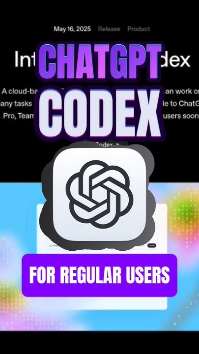 ChatGPT Codex For Regular Users. What OpenAI Update Means For Non-Developers. #chatgpt #openai ...
