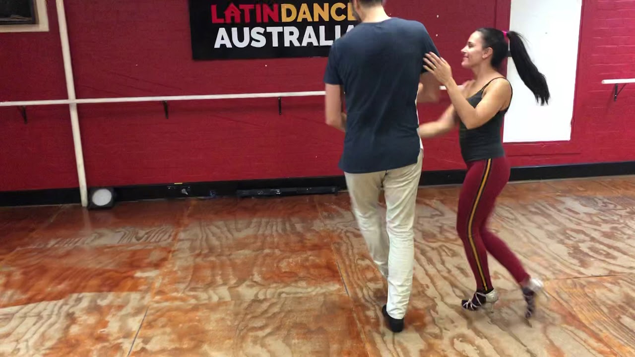 Advanced salsa move #463 - YouTube