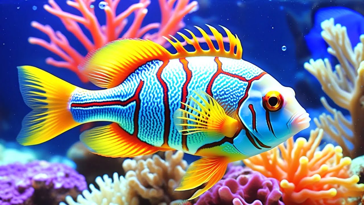 Still Waters – Gentle Ocean Fish for Deep Relaxation (4K) - YouTube