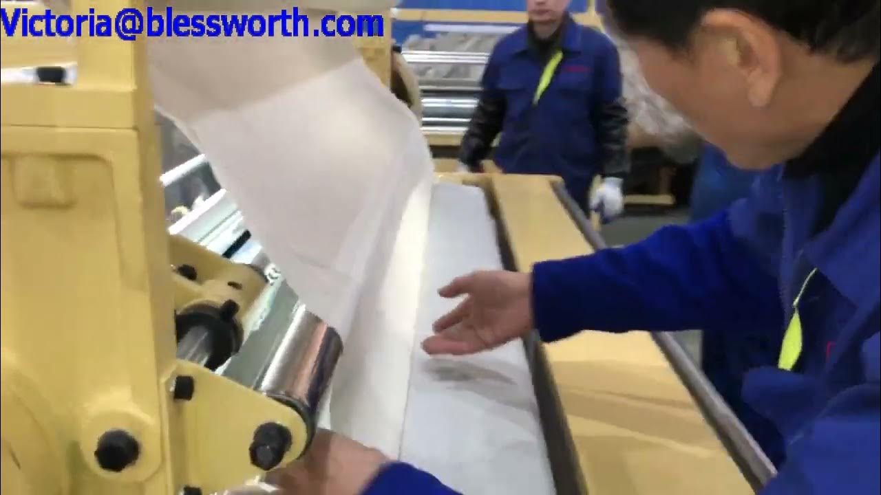 How to Operate Our Fabric Pleating Machine Series Step 2 Start the ...