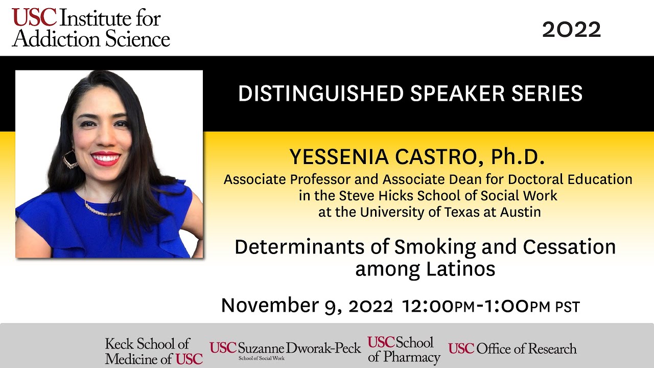 IAS Distinguished Speaker Series - Yesenia Castro, PhD - November 9 ...
