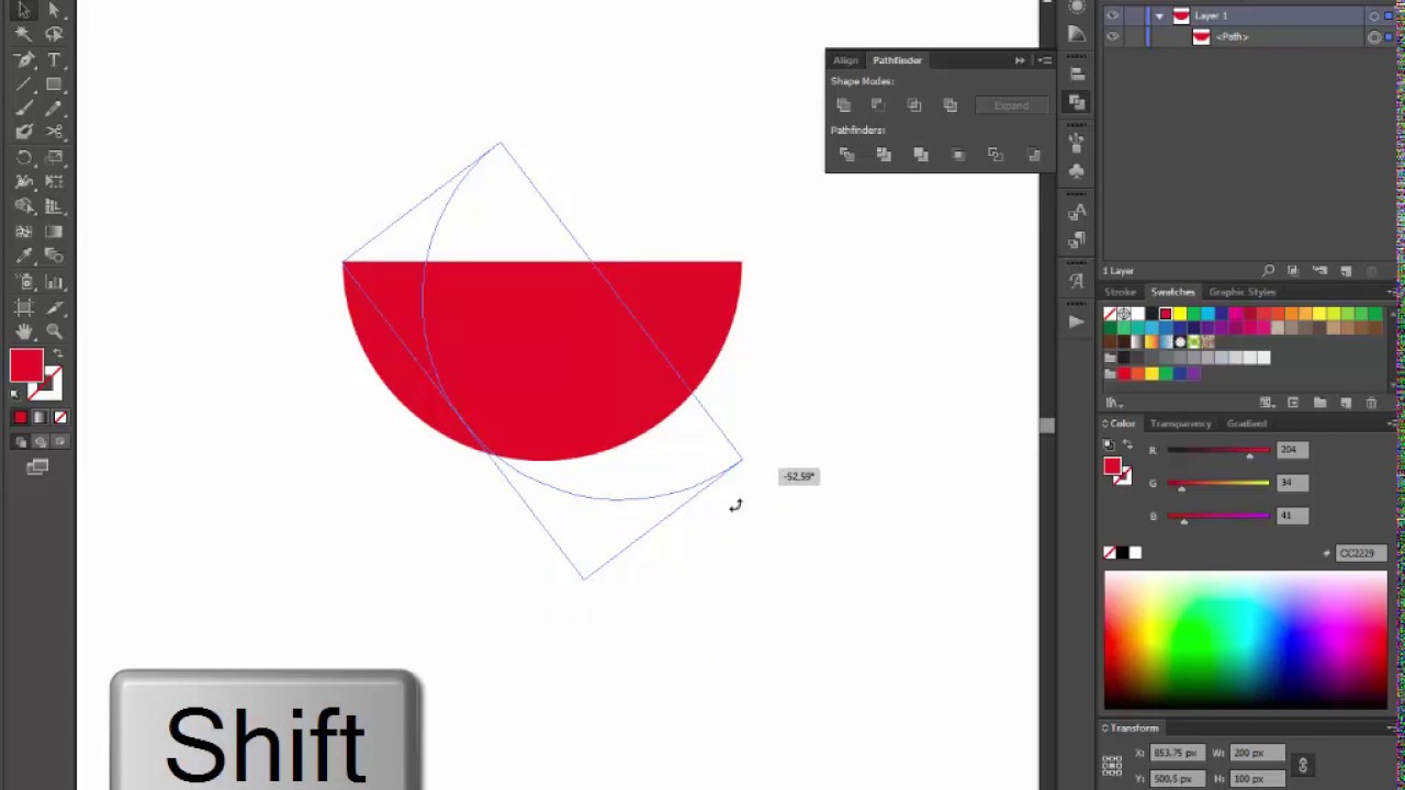 Semicircle Shape Adobe Illustrator Tutorial Cs6 Method Nr 2 YouTube semicircle-shape-adobe-illustrator-tutorial-cs6-method-nr-2-youtube