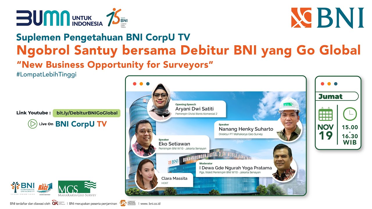 Ngobrol Santuy bersama Debitur BNI yang Go Global: "New Business ...