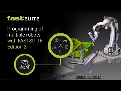 Programming of multiple robots with FASTSUITE Edition 2 - YouTube