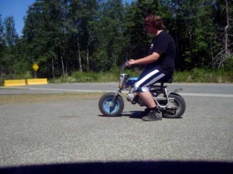 1972 Honda Z50 HardTail Cold Start - YouTube