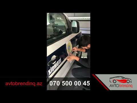 DYP Polis maşını reklamı Avtobrendinq.az