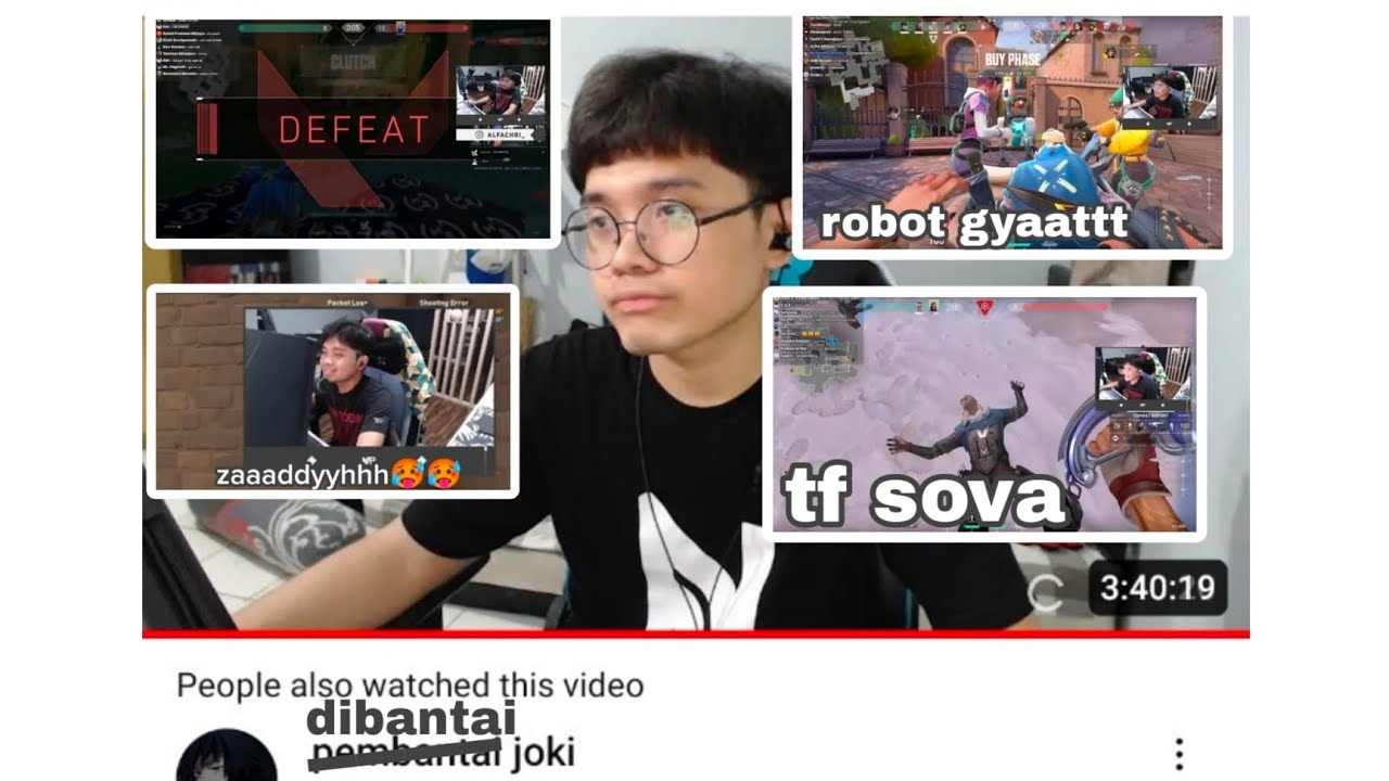 momen bang al main valorant, kalah telak, zaaaddyyhh, pantun ninja ...