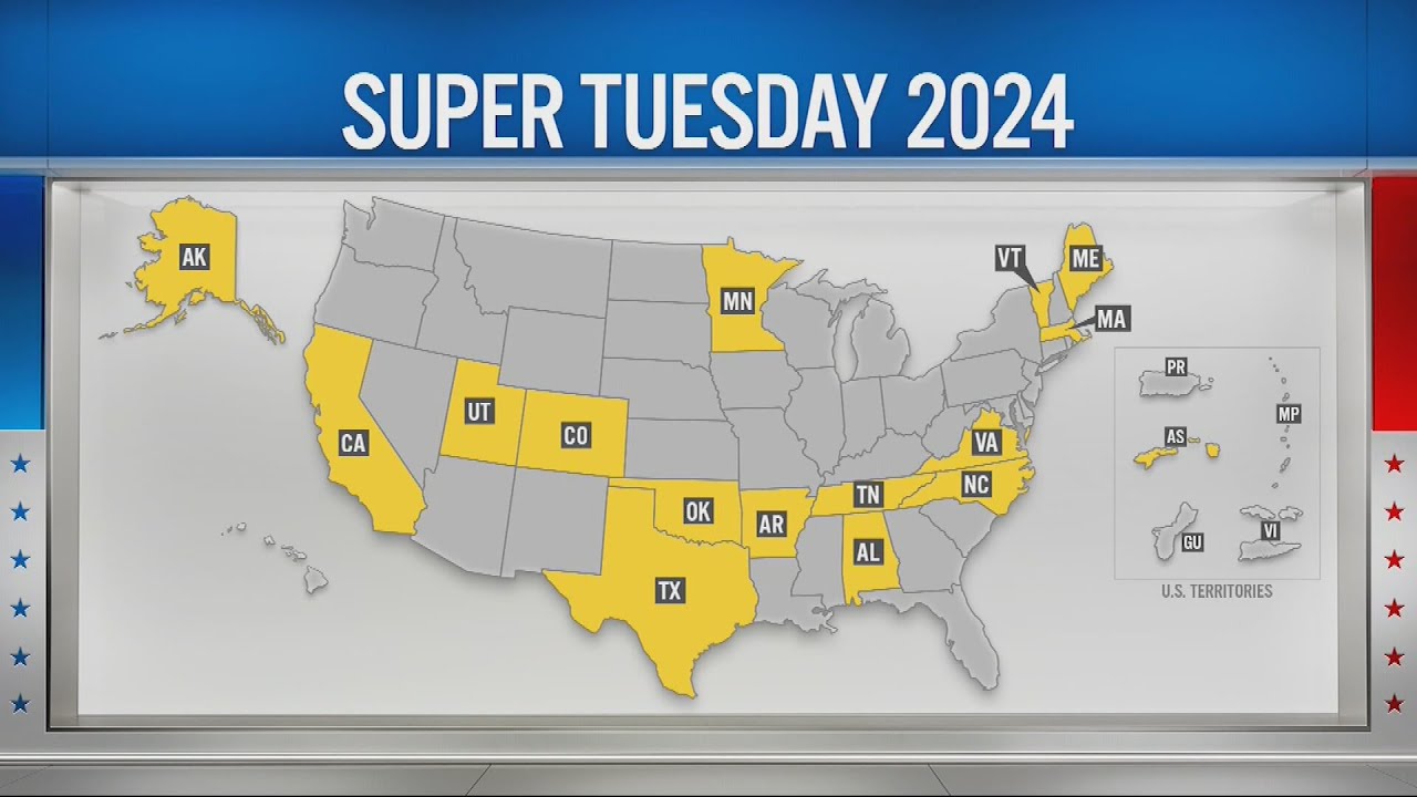 What to know about Super Tuesday primary races - YouTube