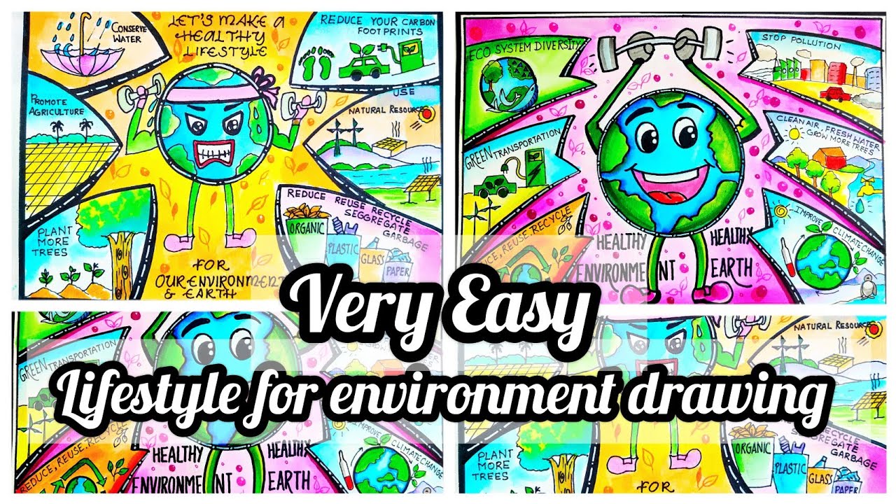Life Lifestyle for environment drawing/lifestyle of Environment Drawing ...