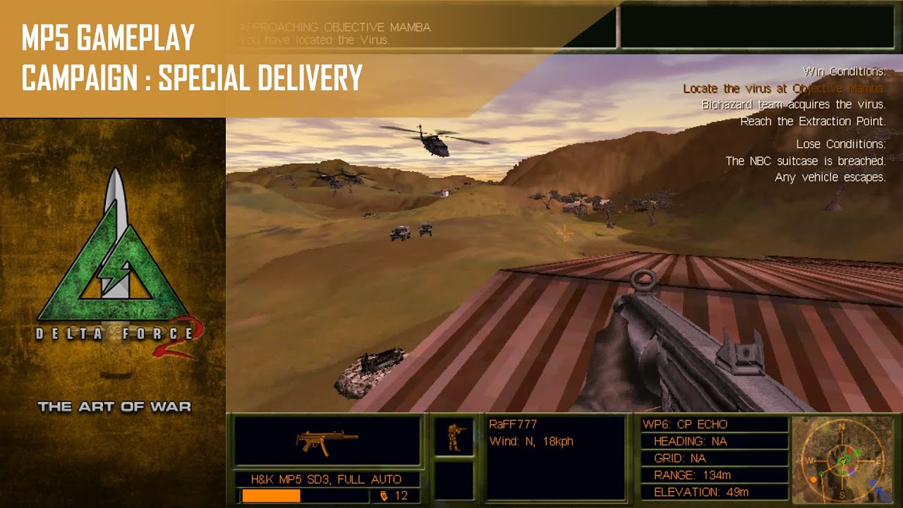 Delta Force 2 (1999) - PC - MP5 Gameplay - Campaign - Special Delivery ...