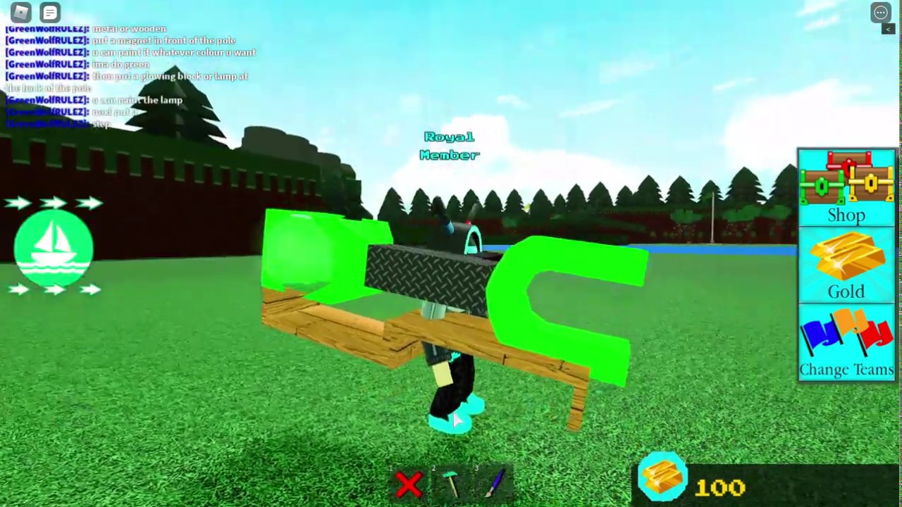 [Roblox EP1] I build a Gravity Gun In Build A Boat! Kinda... - YouTube