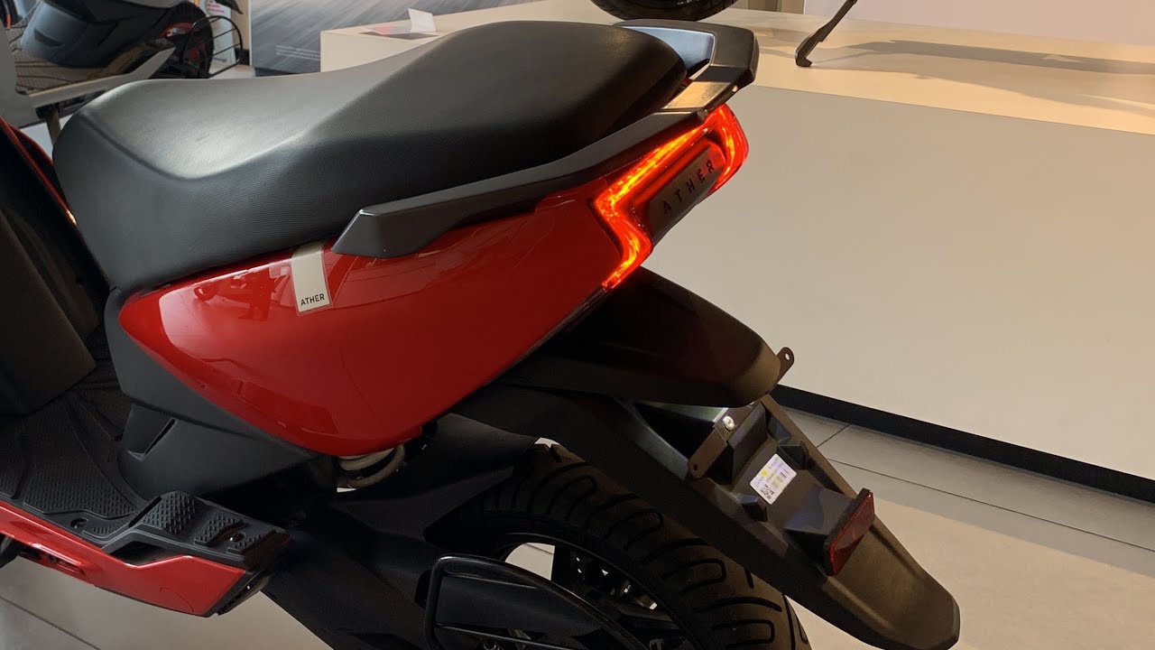 Ather 450x 2023 Model | Ather 450x Red Colour | Sameer Zayaan - YouTube