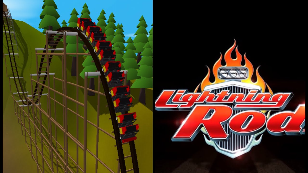 Lightning Rod - Recreation - Ultimate Coaster 2 - YouTube