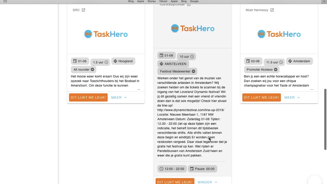 Zelf plannen Taskhero.nl - YouTube