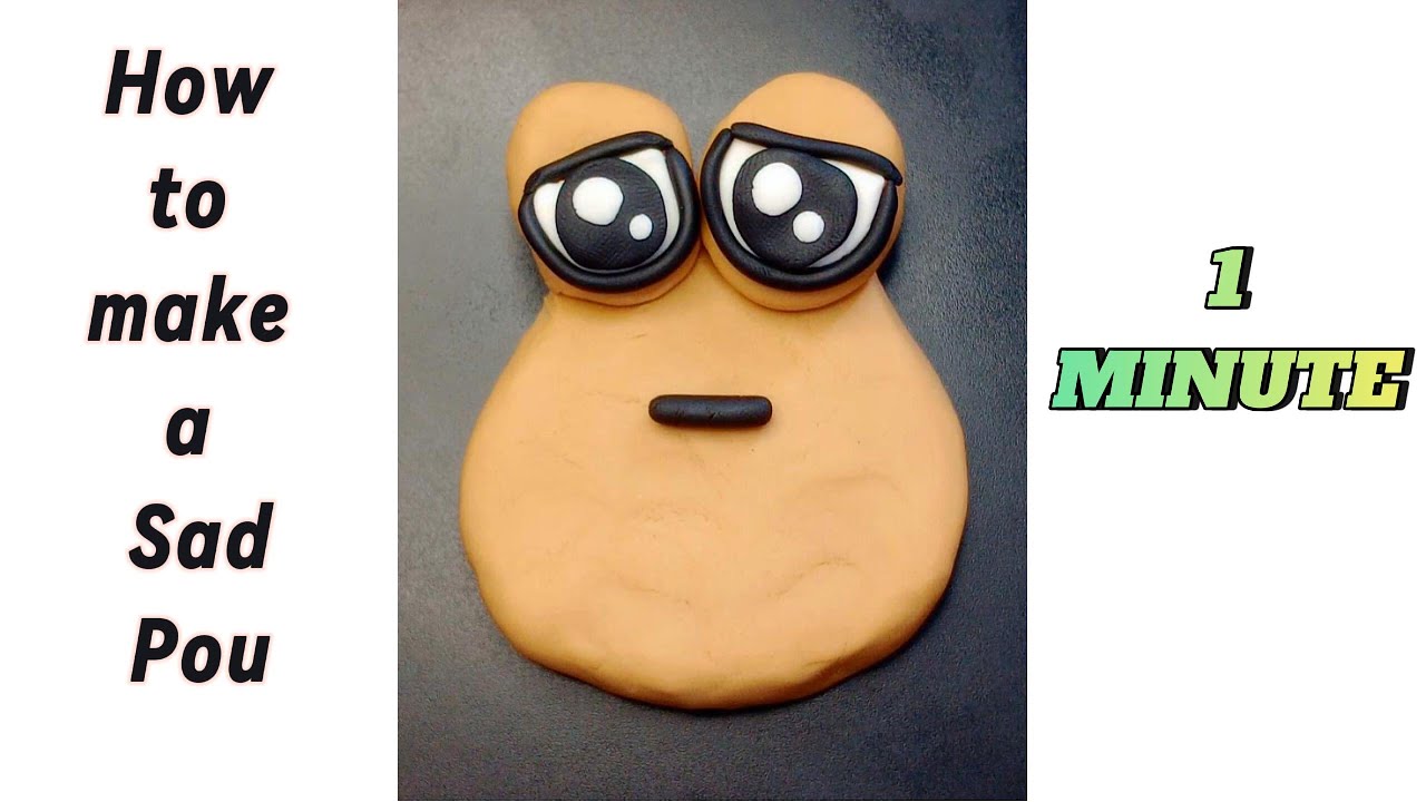Watch how easy and quick you can make Sad Pou - YouTube