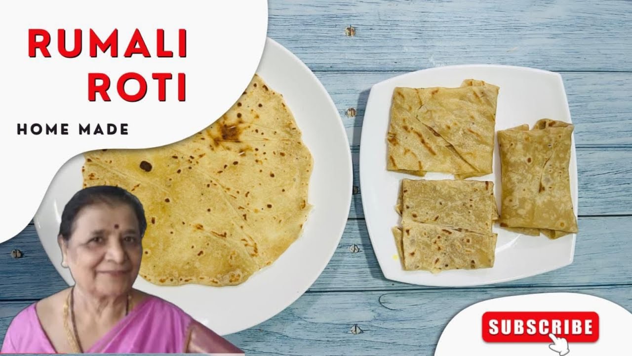 Soft Mini Rumali Roti| Used 5 Tricks | Wheat Flour Roti 🫓 - YouTube