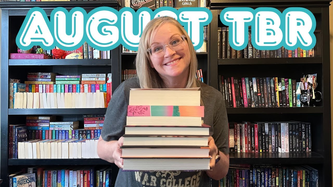 AUGUST TBR | 🦈ARC August, book club pics & vlog plans - YouTube