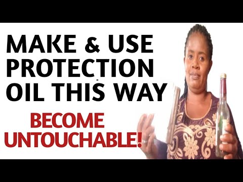 MAKE & USE PROTECTION OIL THIS WAY, DESTROY CHARMS, POISON, INVOCATIONS ...