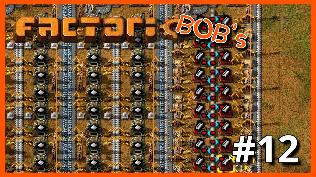 まったりファクトリオ BOB's「鋼材」 【Factorio】# 12 - YouTube