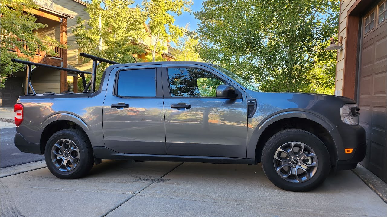 Ford Maverick: Painting the XL Rims for Blizzak Winter Tires - YouTube