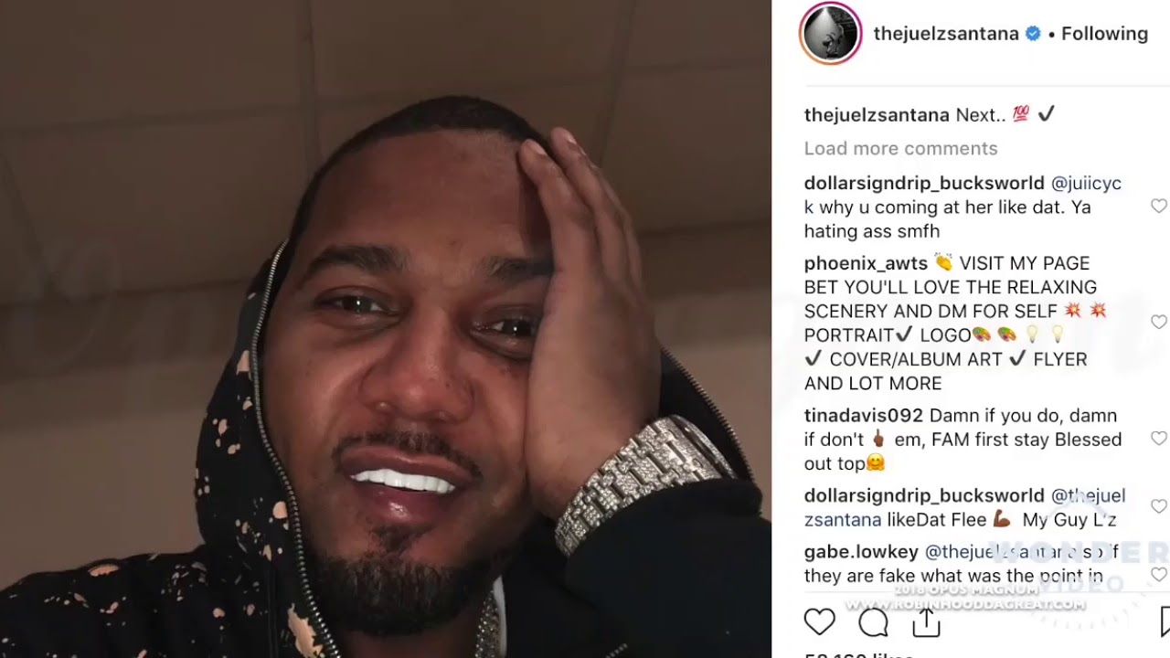50 Cent Clowns Juelz Santana Losing His Teeth - YouTube