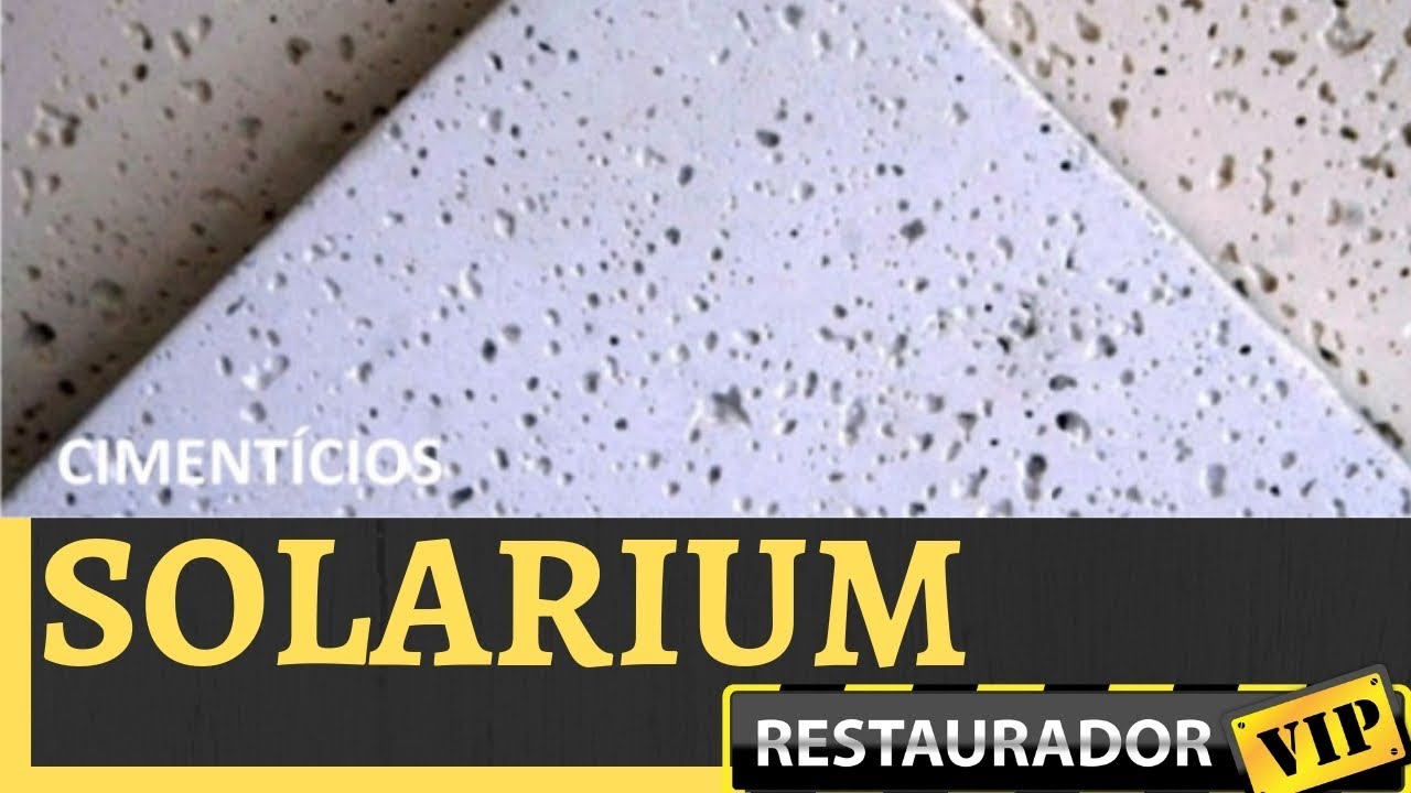 Restauração de pisos: CIMENTÍCIOS TIPO SOLARIUM - YouTube