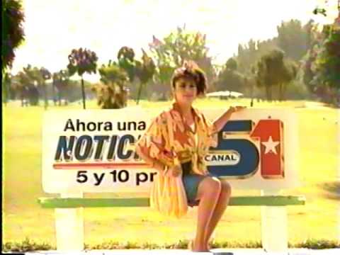 Channel 51 Promo with Hernando Vergara - Circa 1985 - YouTube