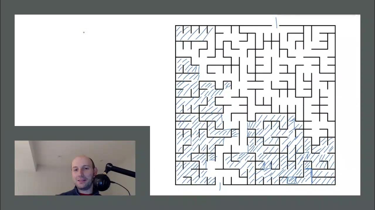 Solve Any Maze By Colouring It In! The Dead-End Filling Algorithm - YouTube