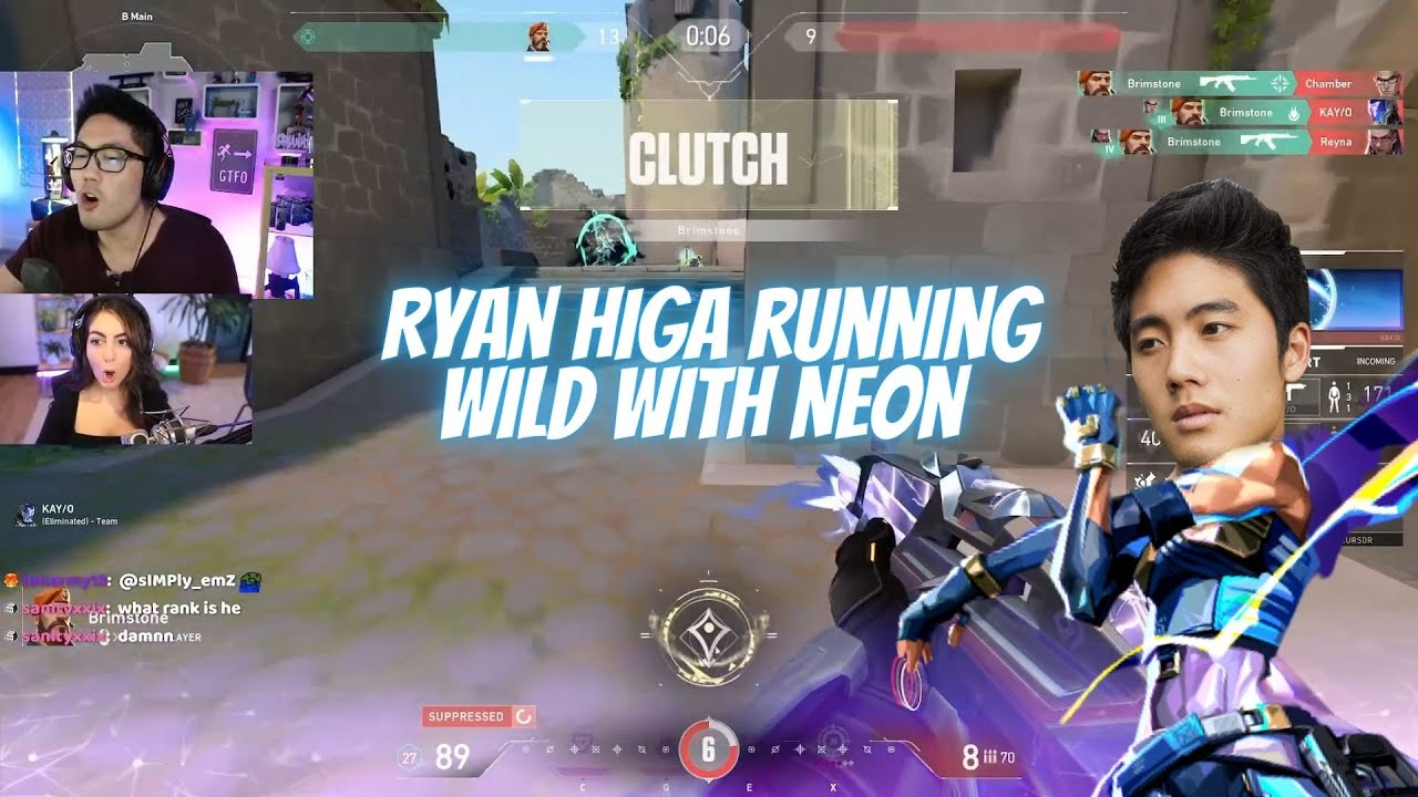Ryan Higa Running Wild with Neon ft Bnans and the Line Up Larry Brimstone - YouTube