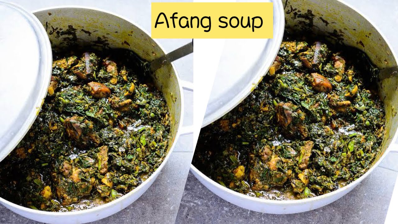 #foodvlog Rich and Delicious Afang Soup - YouTube