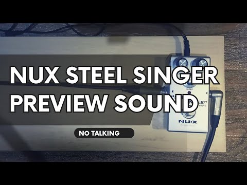 Nux Steel Singer Overdrive Preview Sound - YouTube