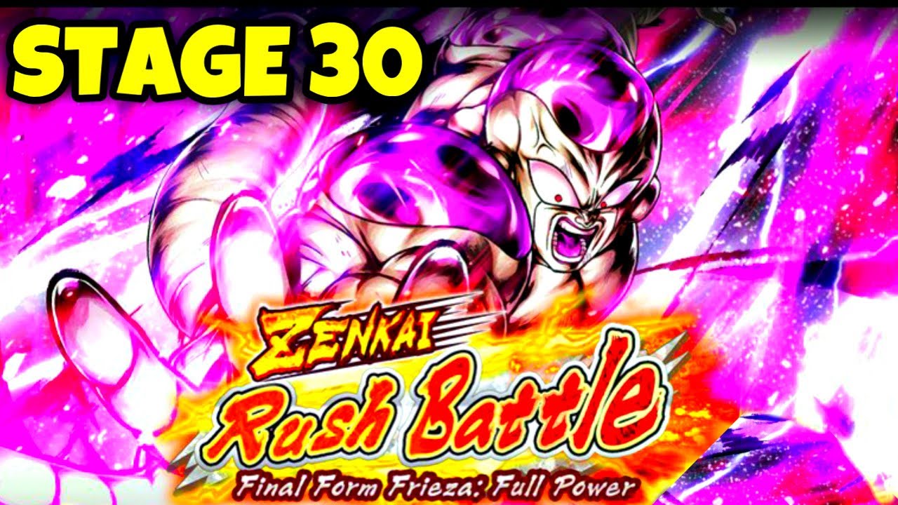 NEW MODE ZENKAI RUSH BATTLE STAGE 30 FPF FRIEZA | Dragon Ball Legends ...