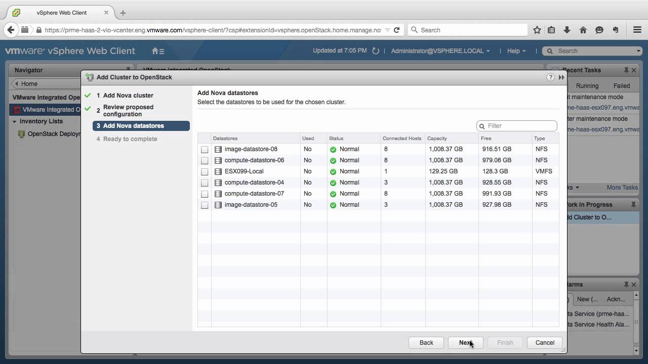VMware Integrated OpenStack – Maintenance and Administration - YouTube