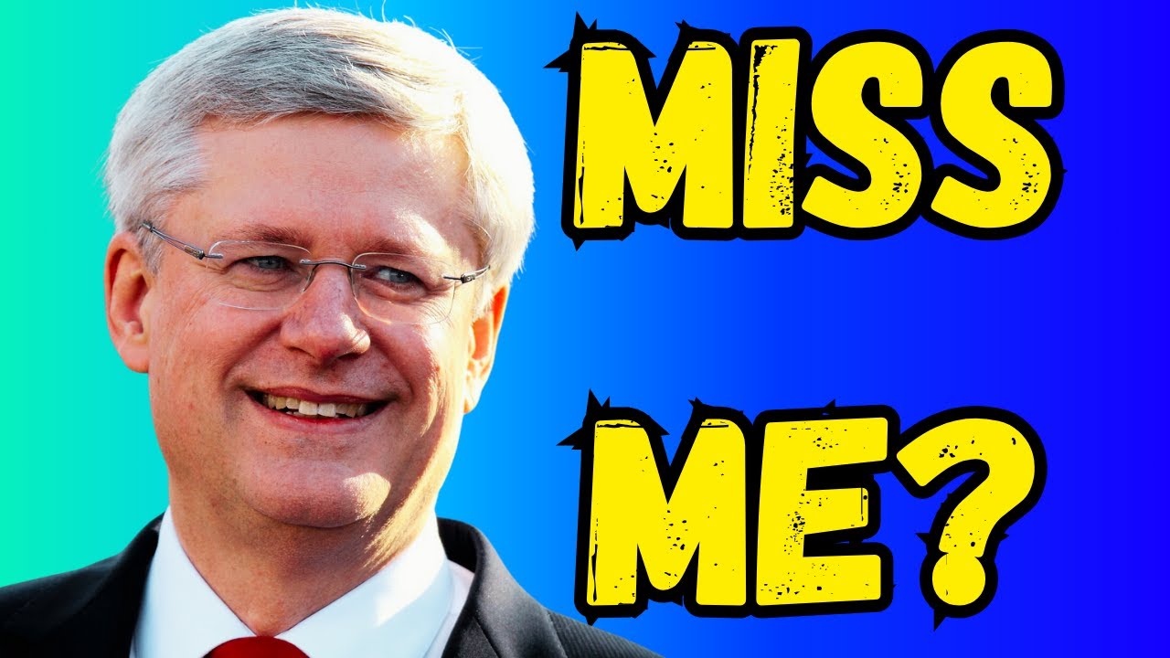 Do Canadians MISS Stephen Harper? - YouTube