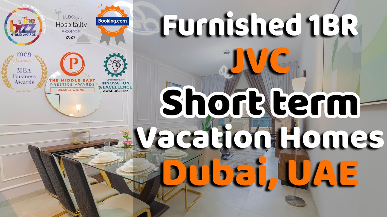 An Amazing New fully furnished 1BR in Eleganz - 2, JVC - YouTube