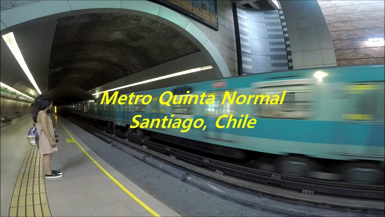 Metro Quinta Normal in Santiago, Chile - YouTube