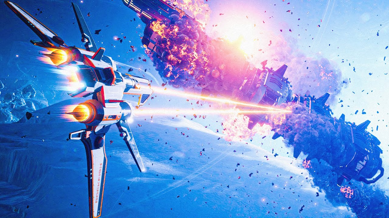 A NEW Sci-Fi Space RPG with MASSIVE Open Interstellar Combat - YouTube