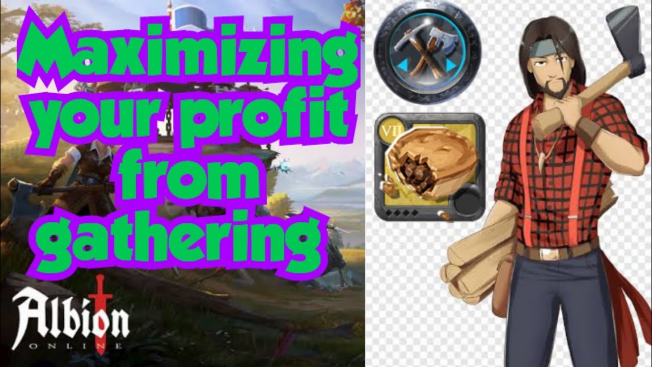 Maximizing your profit from gathering | tagalog #albiononline #albion # ...