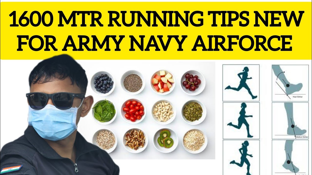 How to Clear 1600 MTR Race in Just 5.30 Second || Army Navy Airforce ...