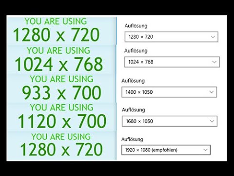How to fix screen resolution problem windows 10 Easy Method मॉनिटर और ...