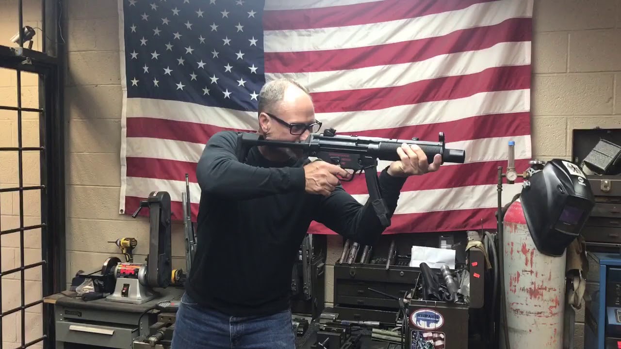 TPM OUTFITTERS P5SD with TPM SDK 9mm (mp5sd) suppressor - YouTube