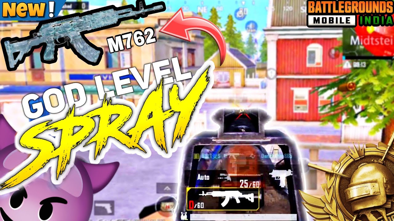 M762 God Level Spray😅🤣||BGMI Most Dangerous Spray😅||BGMI COME BACK|S.S ...