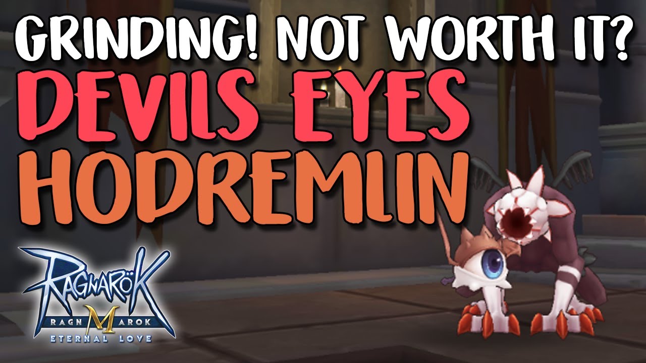 DEVIL'S EYE, RED DEVIL'S EYE & HODREMLIN IS NOT WORTH THE GRIND ...