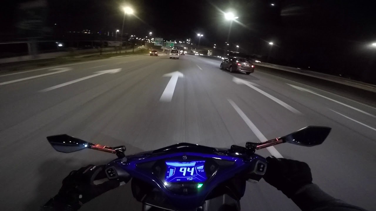 #30 NIGHT RIDE WITH YAMAHA NVX AEROX - YouTube